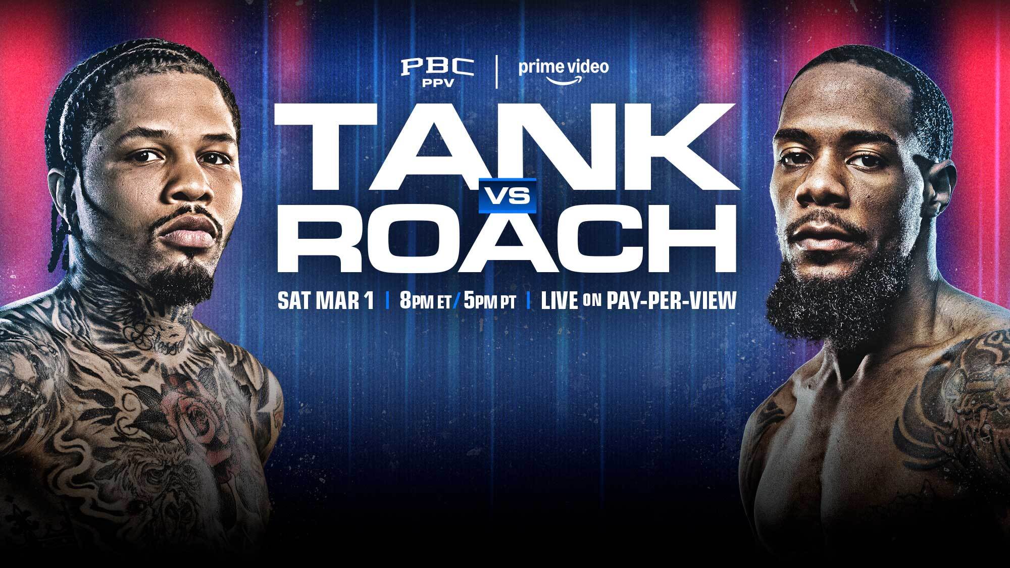 Gervonta Davis vs. Lamont Roach | March 1 on PBC PPV on Prime Video