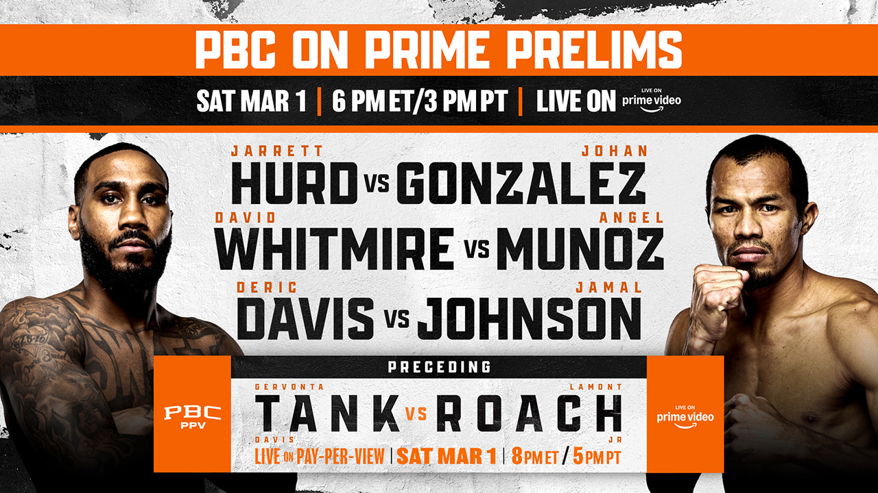 Tank vs. Roach FIGHT NIGHT PRELIMS | #TankRoach