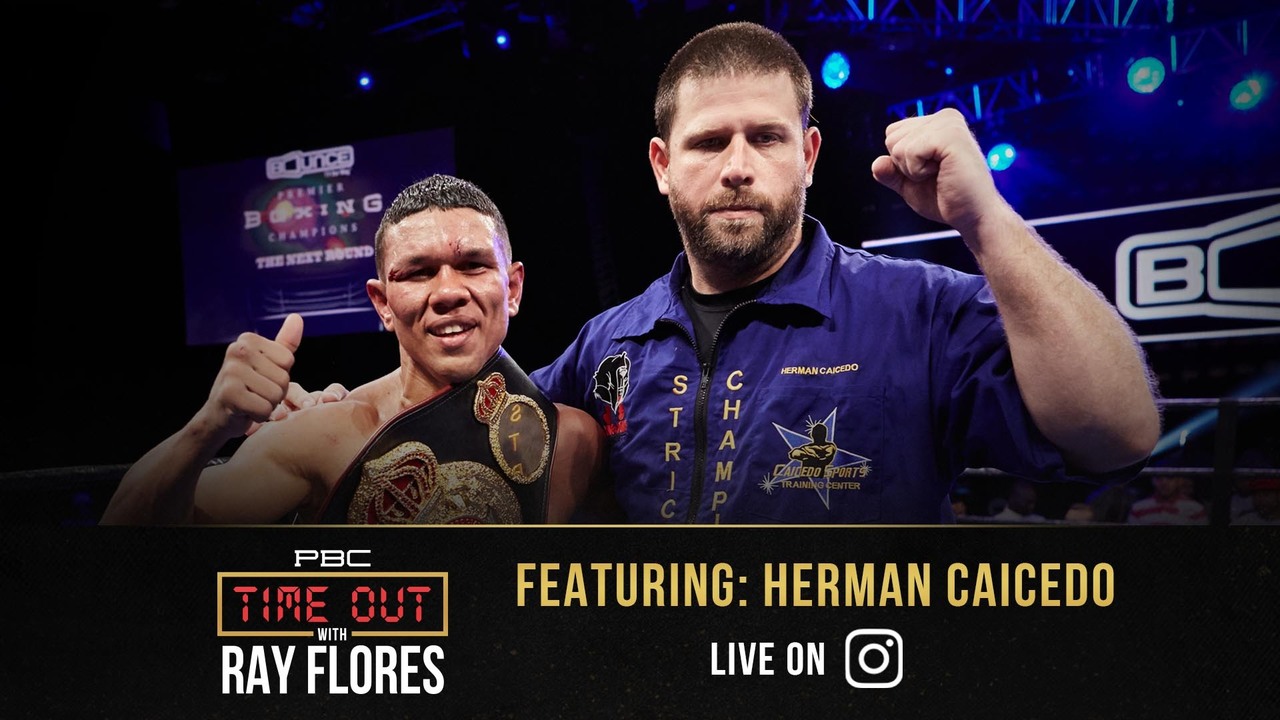 Boxing Trainer Herman Caicedo Drops Some Knowledge
