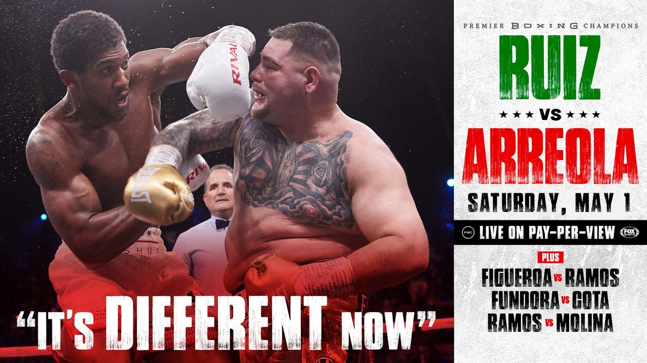 Boxing Fans Can Expect to See a Whole New Andy Ruiz Jr. on May 1st
