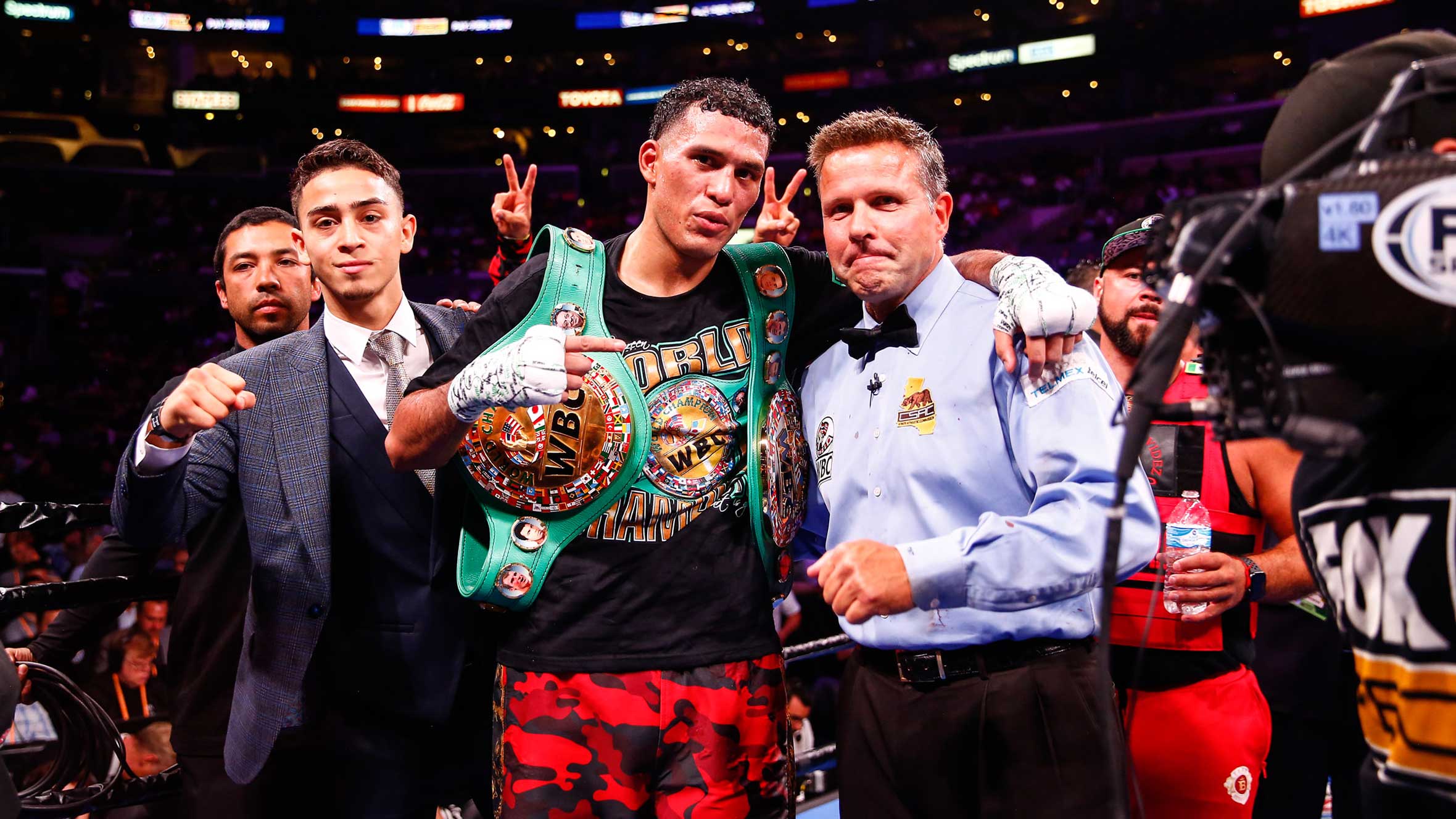 David Benavidez defends WBC 168-LB Title vs Roamer Alexis Angulo April ...