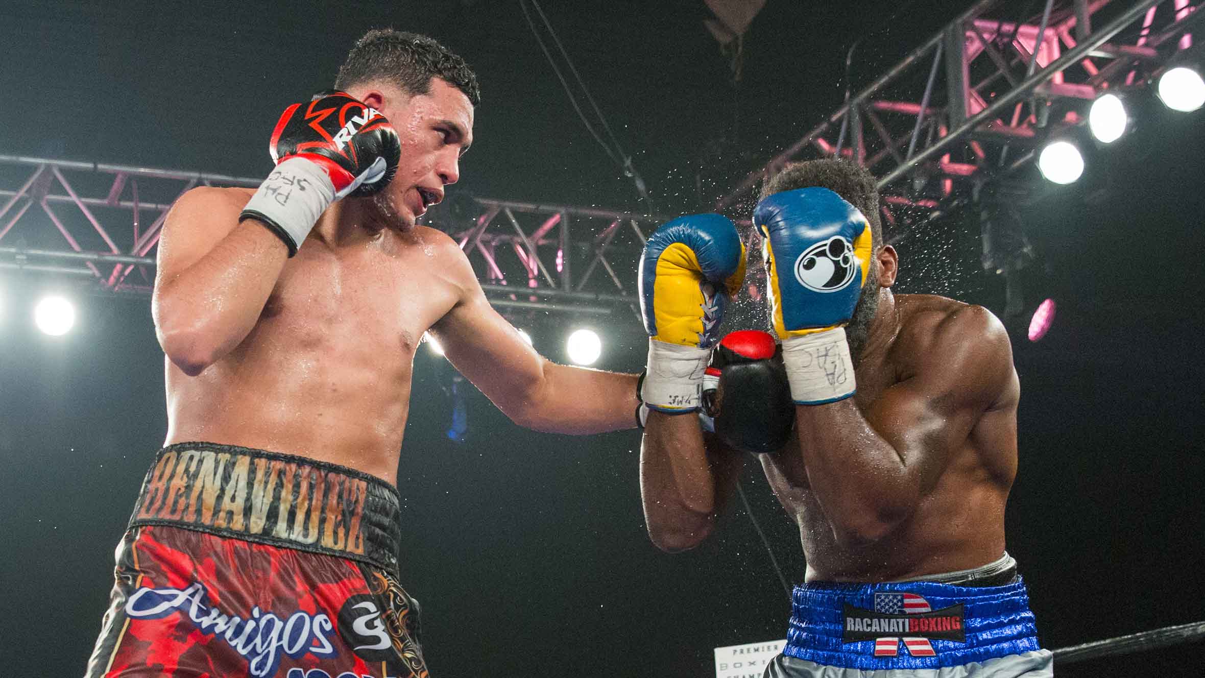 Benavidez goes deep before scoring TKO against Douglin