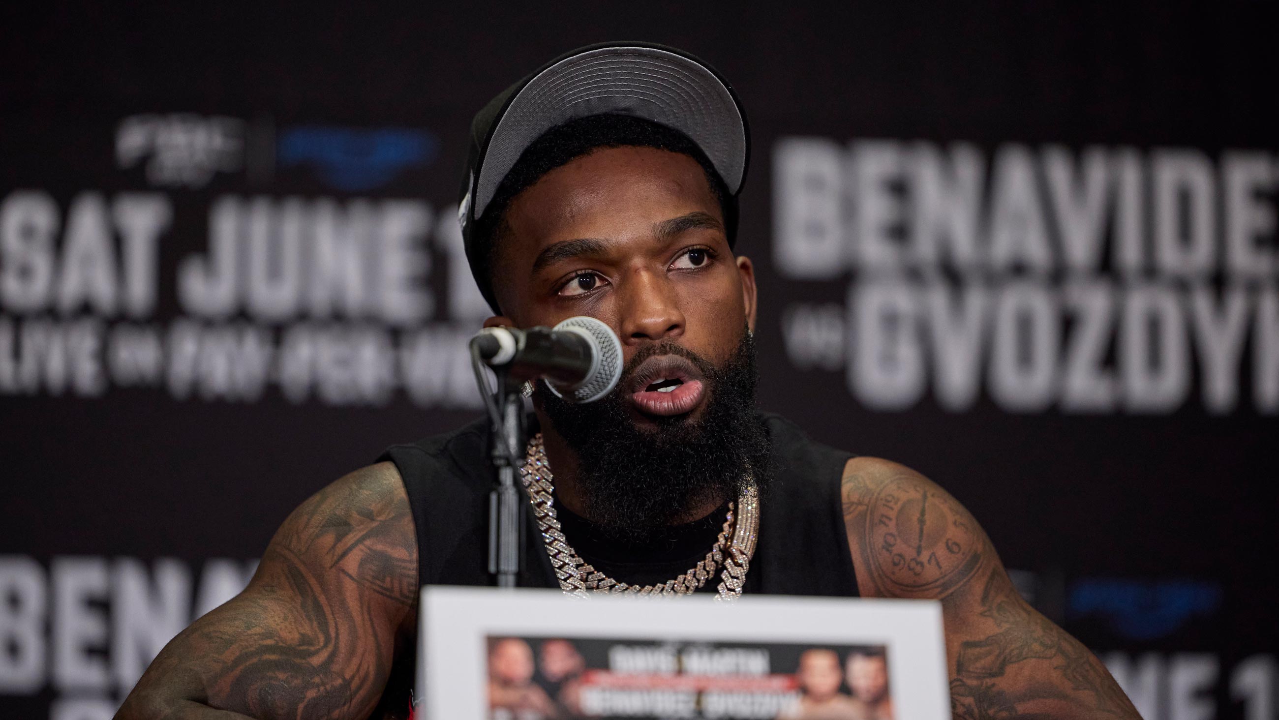 FRANK MARTIN HEADLINES PBC ON PRIME VIDEO CARD ON DECEMBER 6