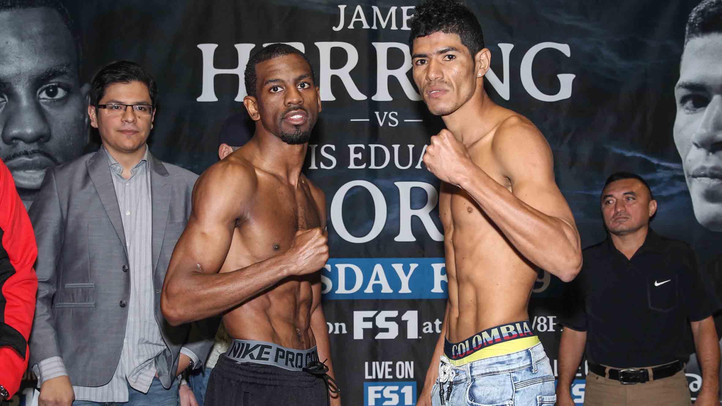 Rising prospect Jamel Herring ready for stiff test against Luis Eduardo ...