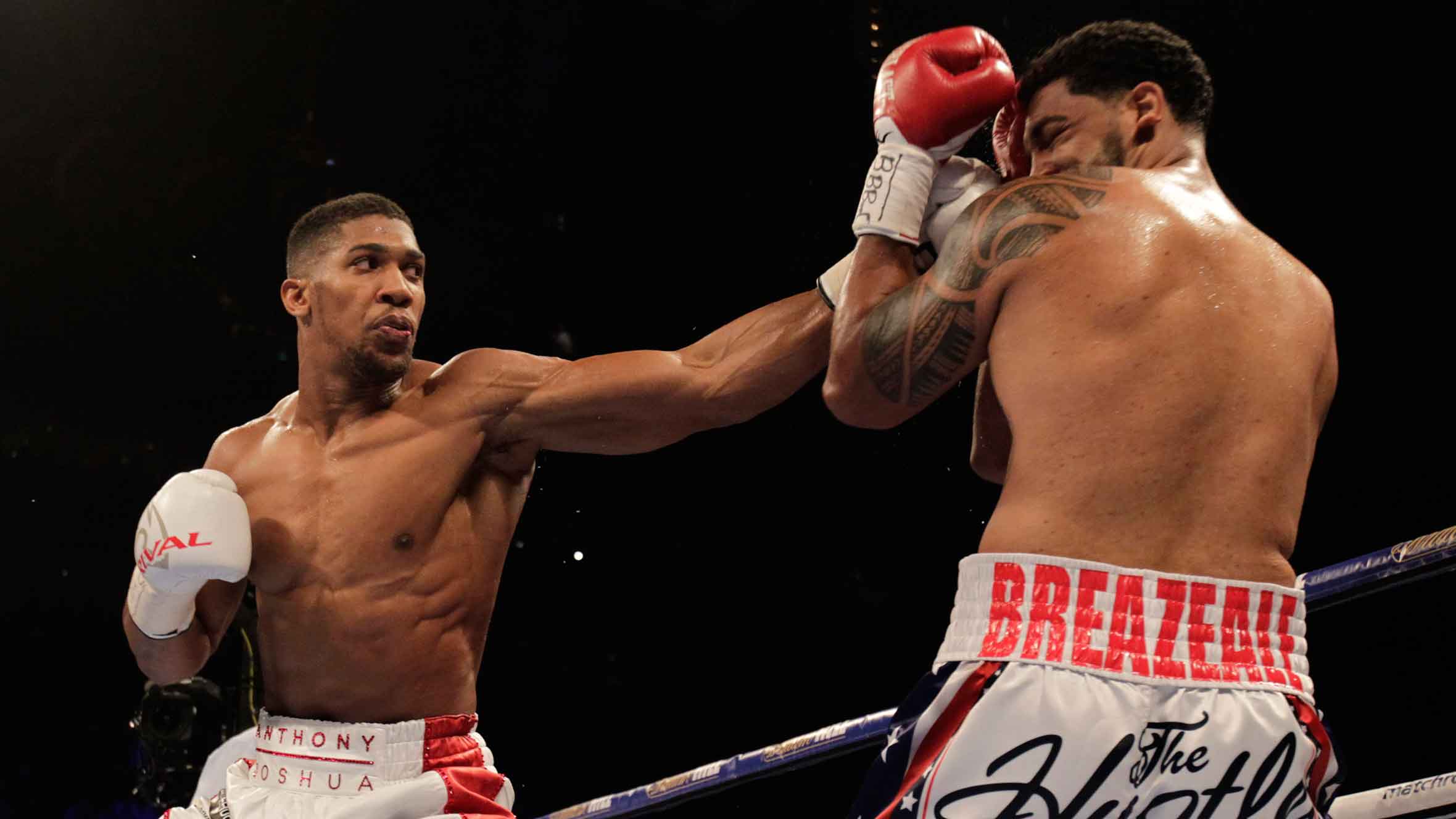 Joshua overpowers Breazeale to retain heavyweight title in London