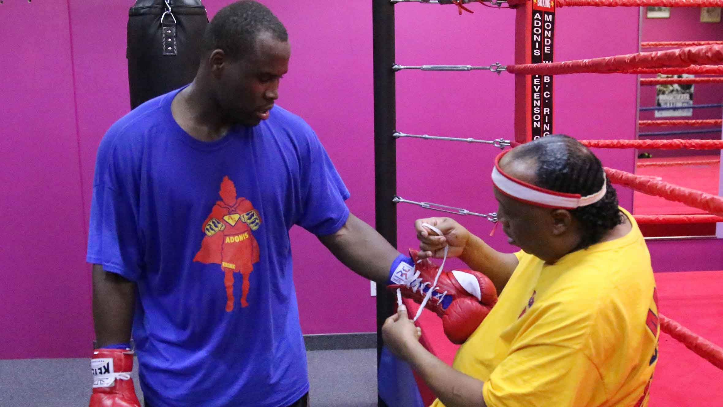 Trainer Tuesday: Adonis Stevenson goes way back with Tiger Paul Trainer Tuesday: Adonis Stevenson goes way back with Tiger Paul