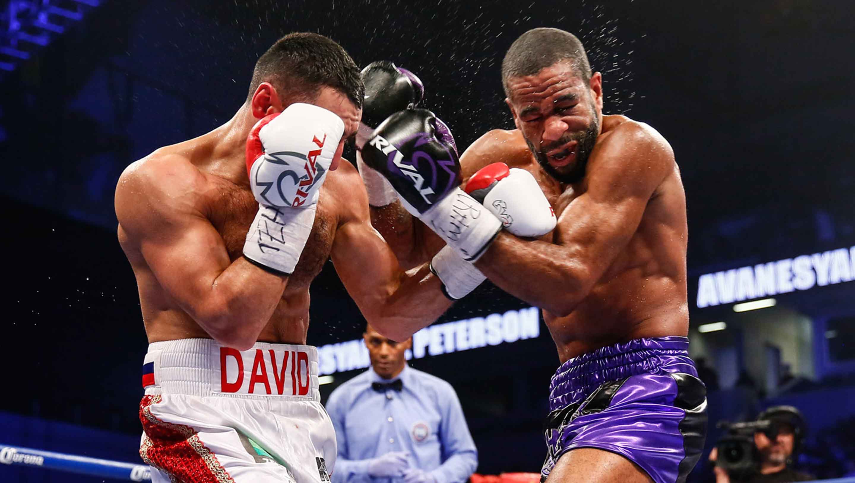 David Avanesyan and Lamont Peterson