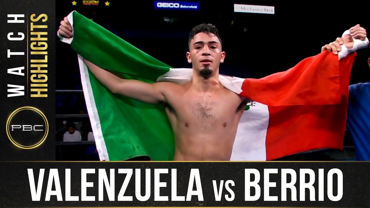 Valenzuela vs Berrio - Watch Fight Highlights | September 18, 2021