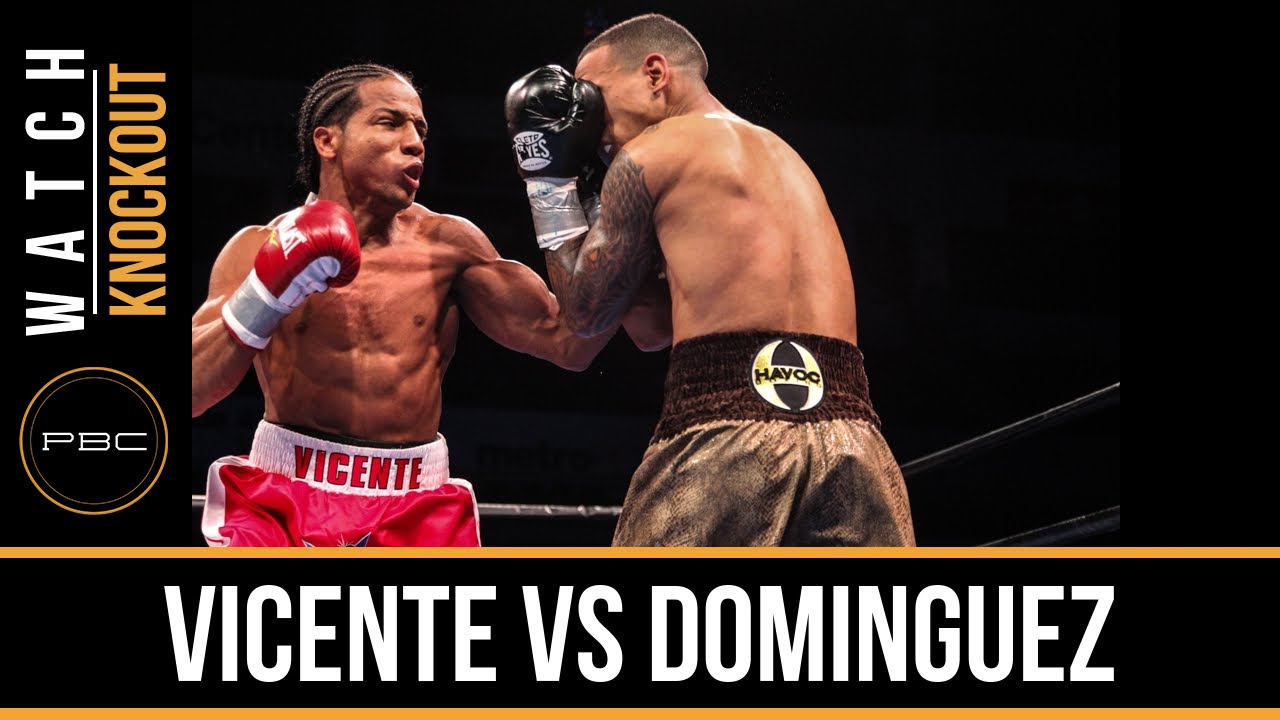Dominguez vs Vicente Video Highlights & Full Replay