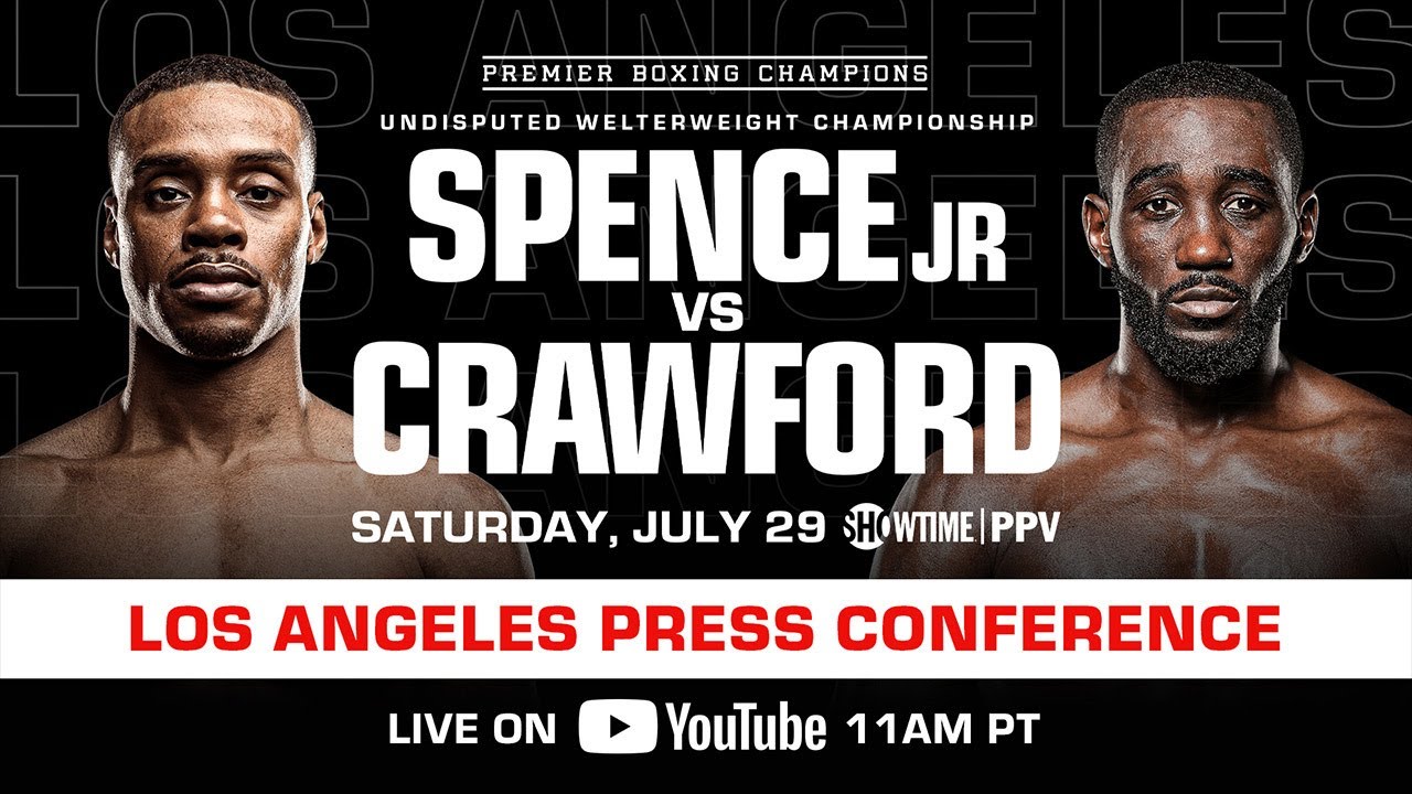 Errol Spence Jr. vs Terence Crawford Los Angeles Press Conference | # ...