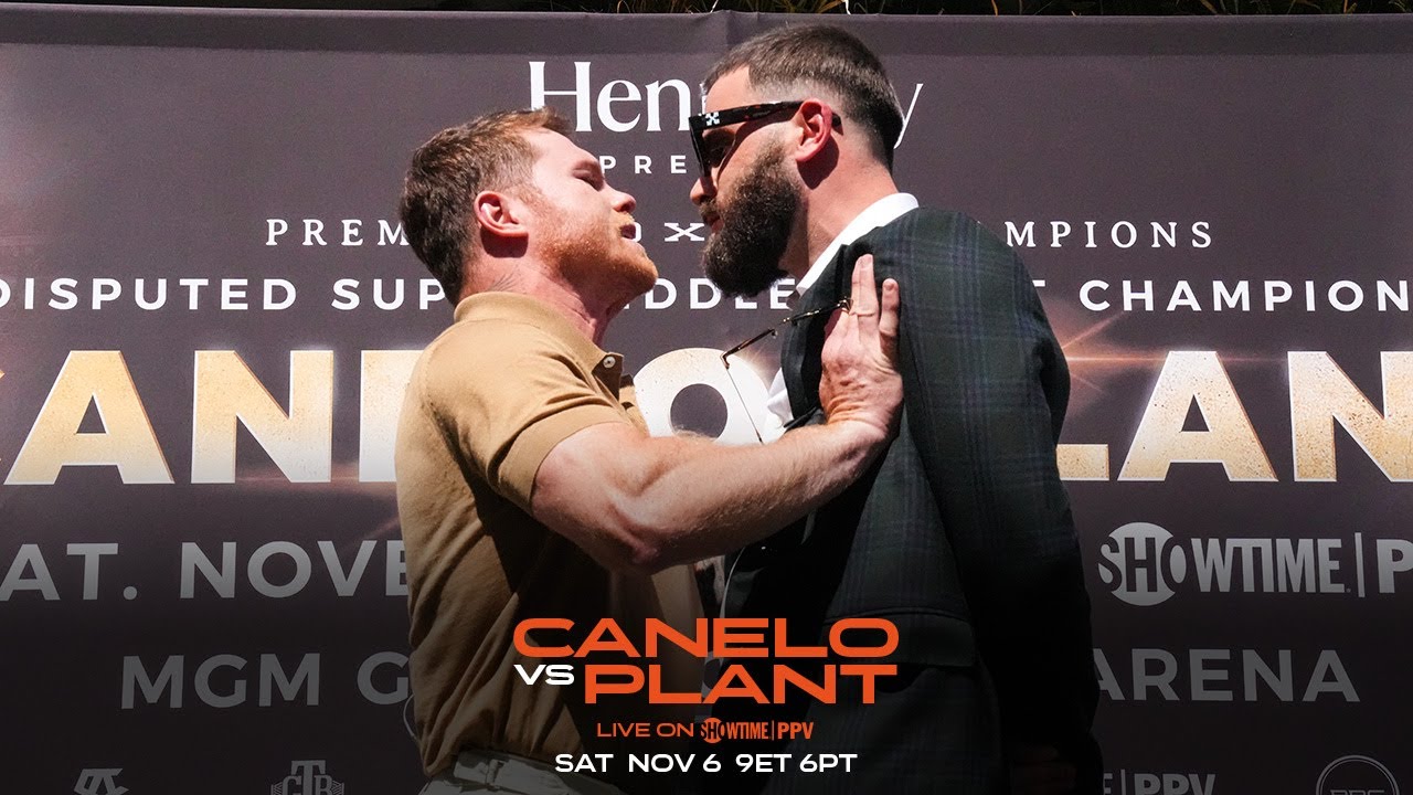 Canelo vs Plant: The War of Words Before the Battle of Wills on November 6