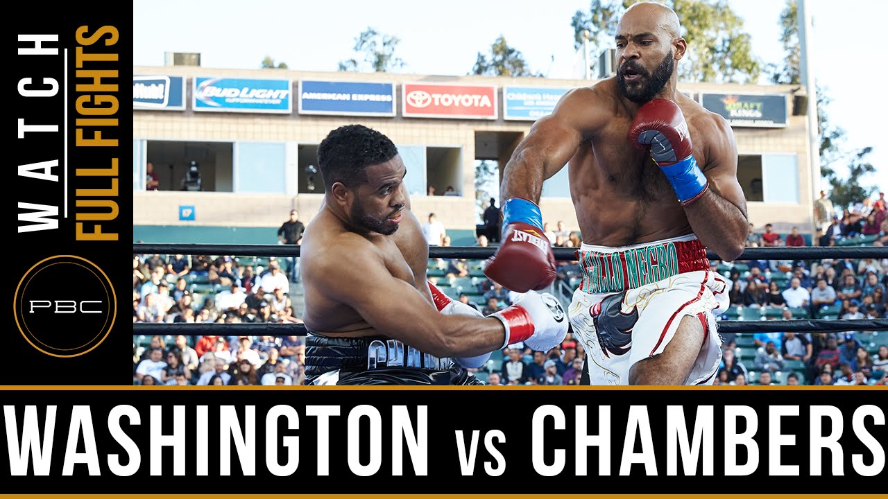 Washington vs Chambers Watch Full Fight | April 30, 2016