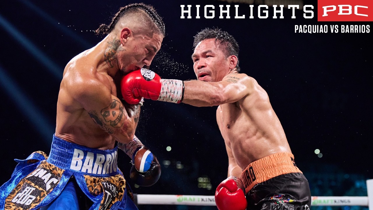 Pacquiao vs Barrios HIGHLIGHTS: July 19, 2025 | PBC PPV on Prime Video